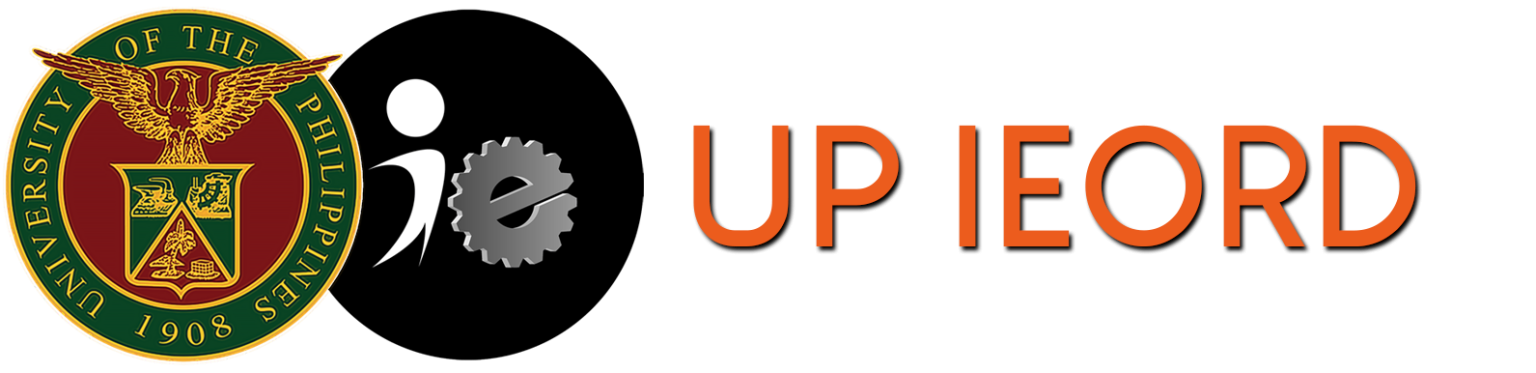 UPD Department of Industrial Engineering and Operations Research ...