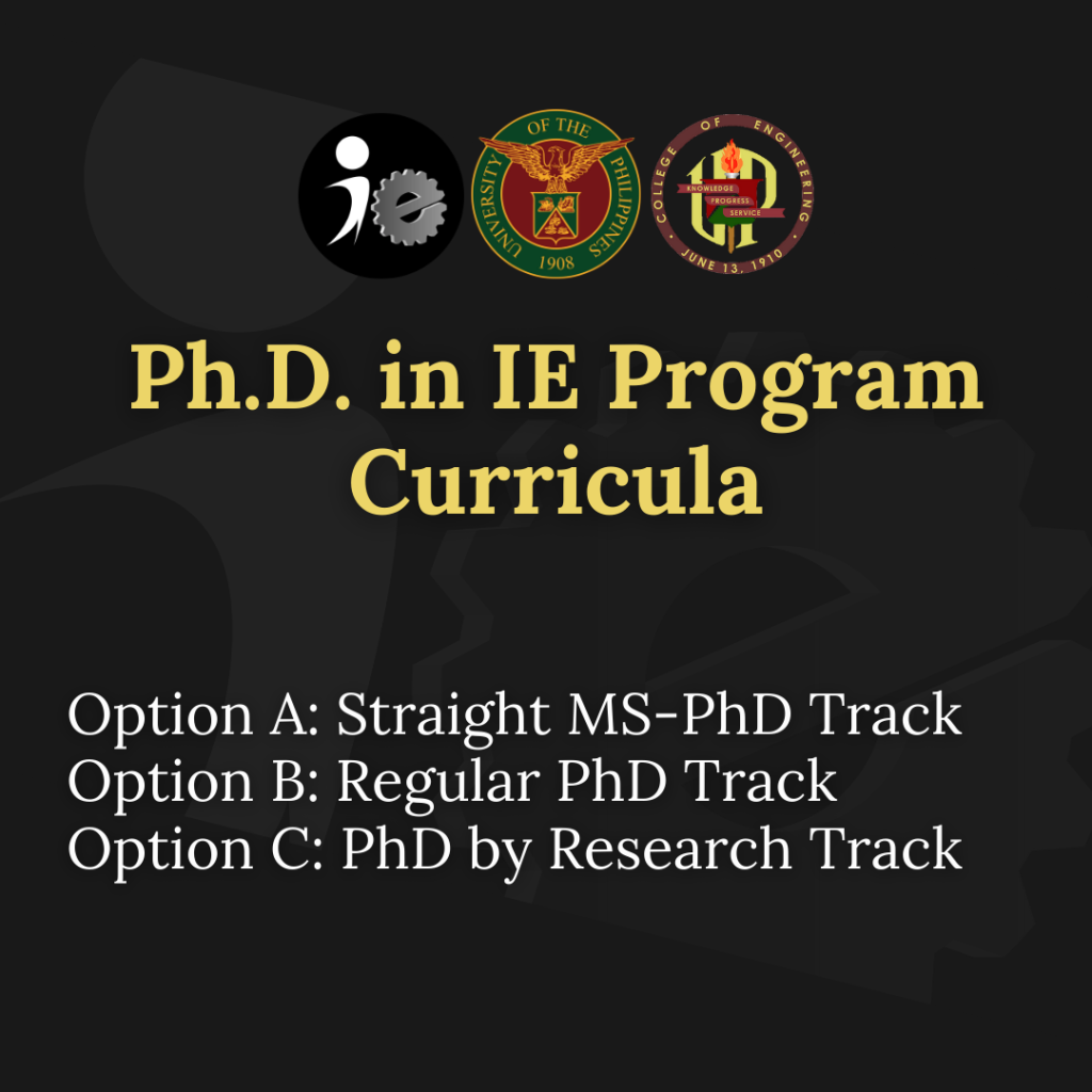 News – UPD Department of Industrial Engineering and Operations Research